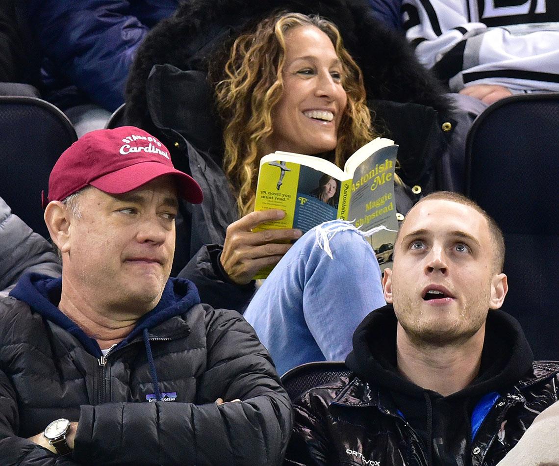 Sarah Jessica Parker death stares Tom Hanks