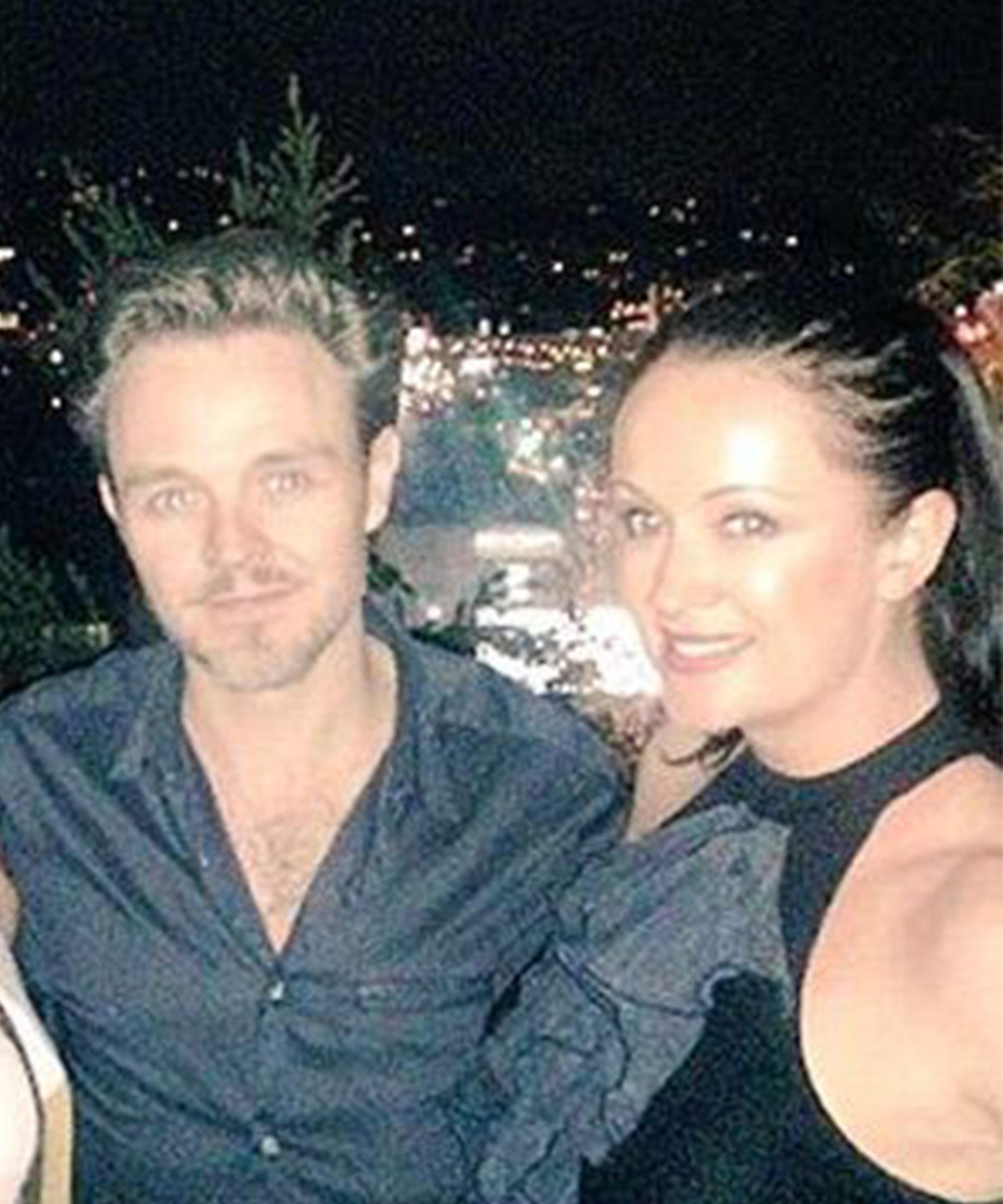 Matthew Newton parties in LA