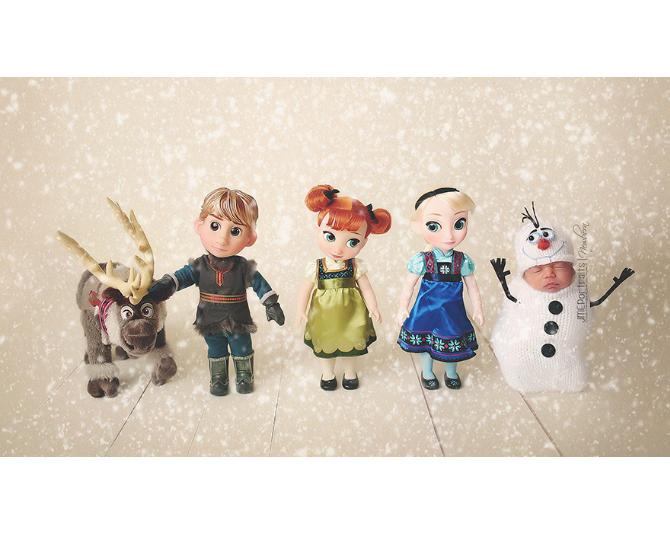 Baby Hulk Newborn Photo