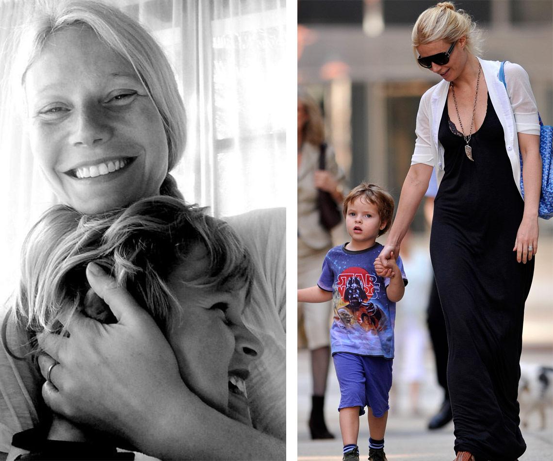 Moses Martin looks just like Apple Martin