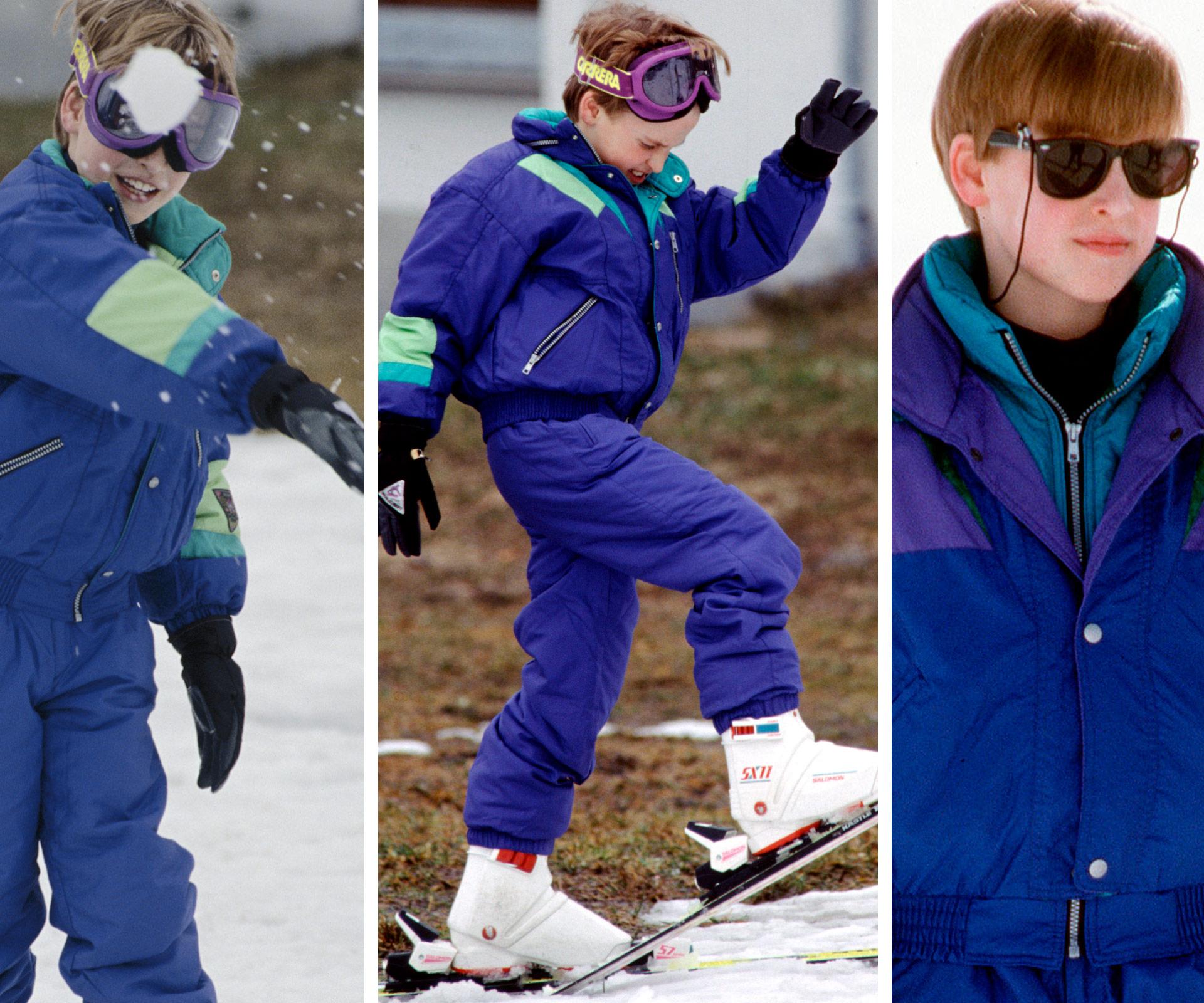 The British Royal Family's love for the snow