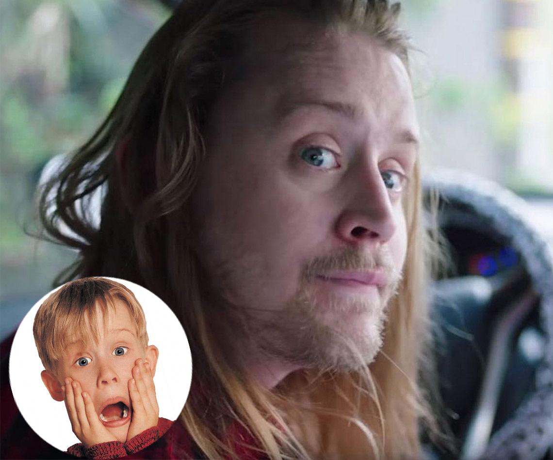 Macaulay Culkin is unrecognisable
