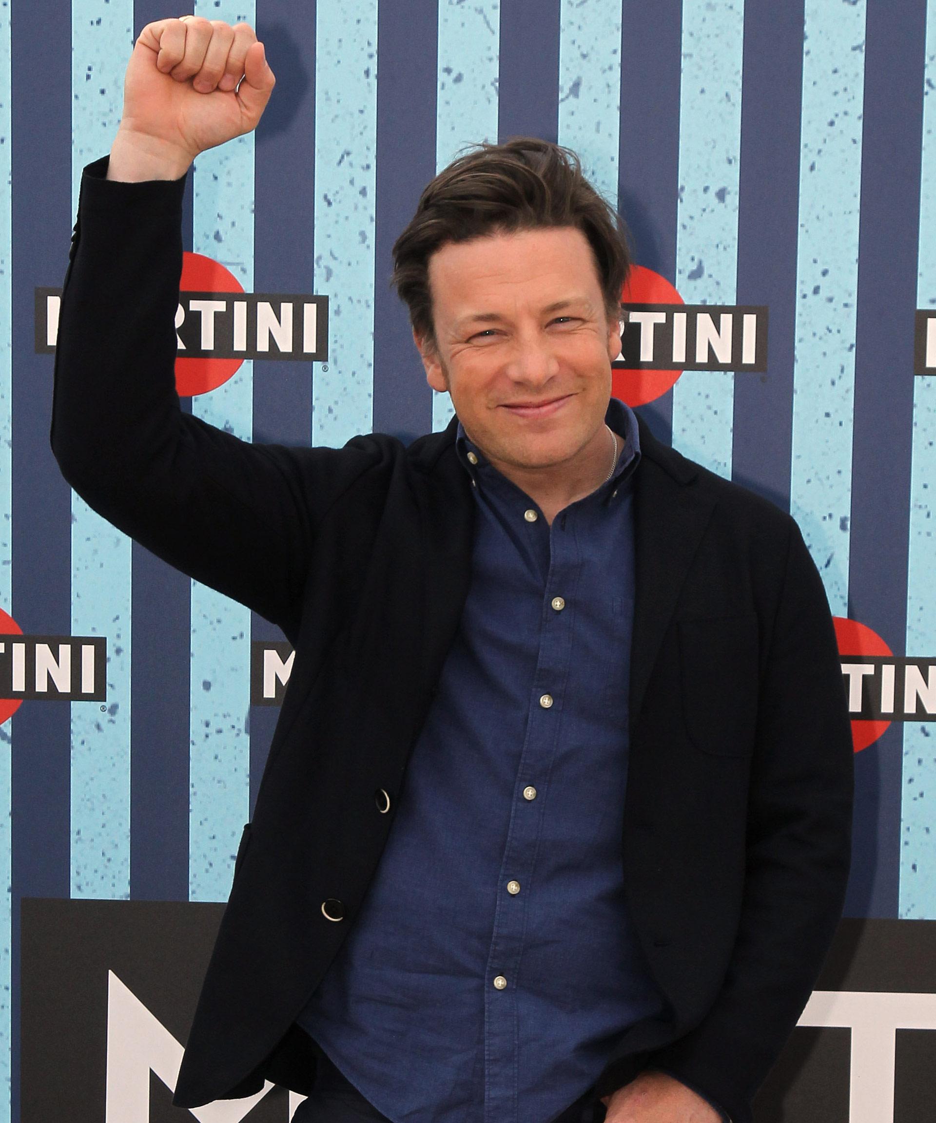 Jamie Oliver’s first daddy and baby day out