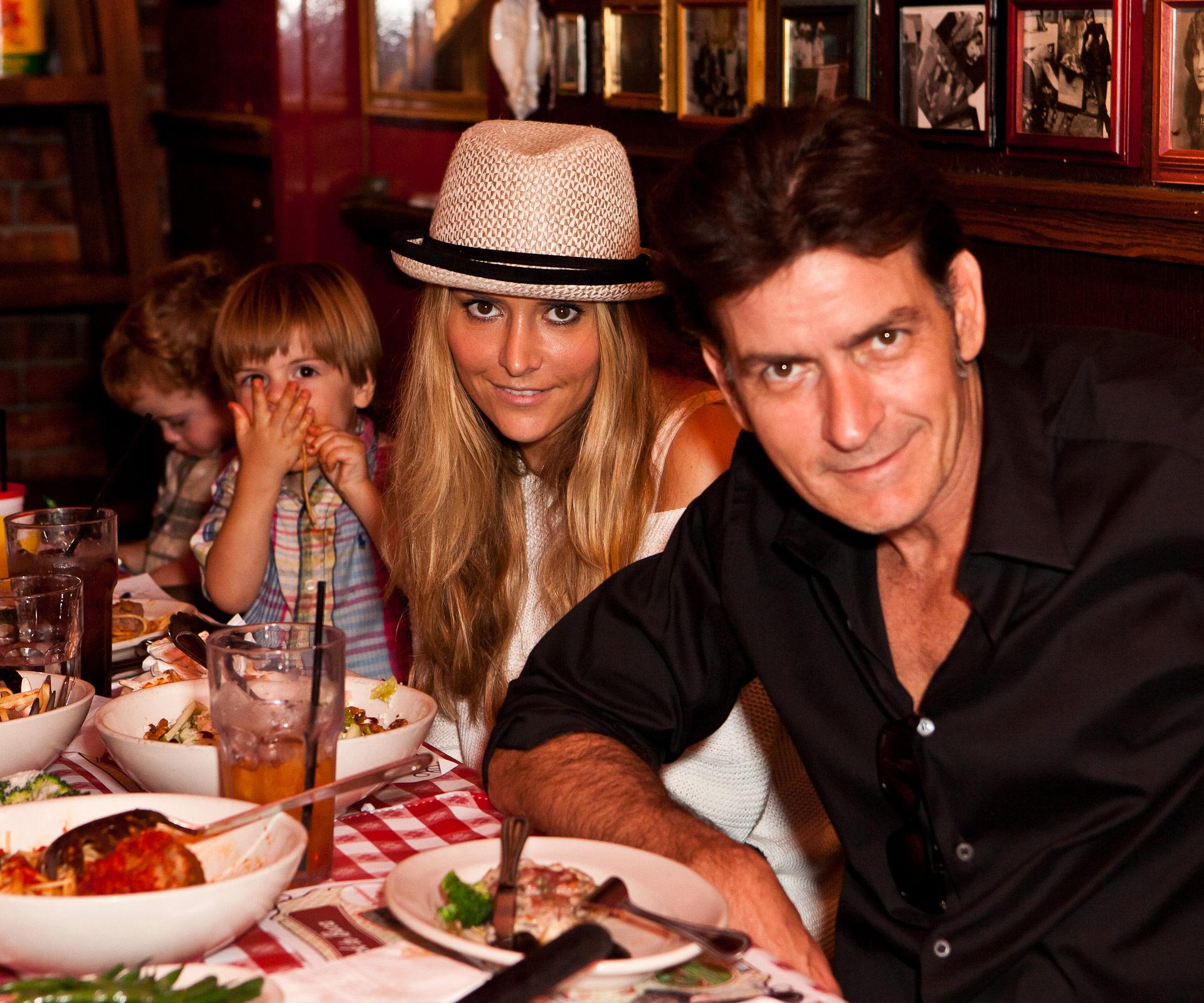 Charlie Sheen's ex Brooke Mueller hospitalised