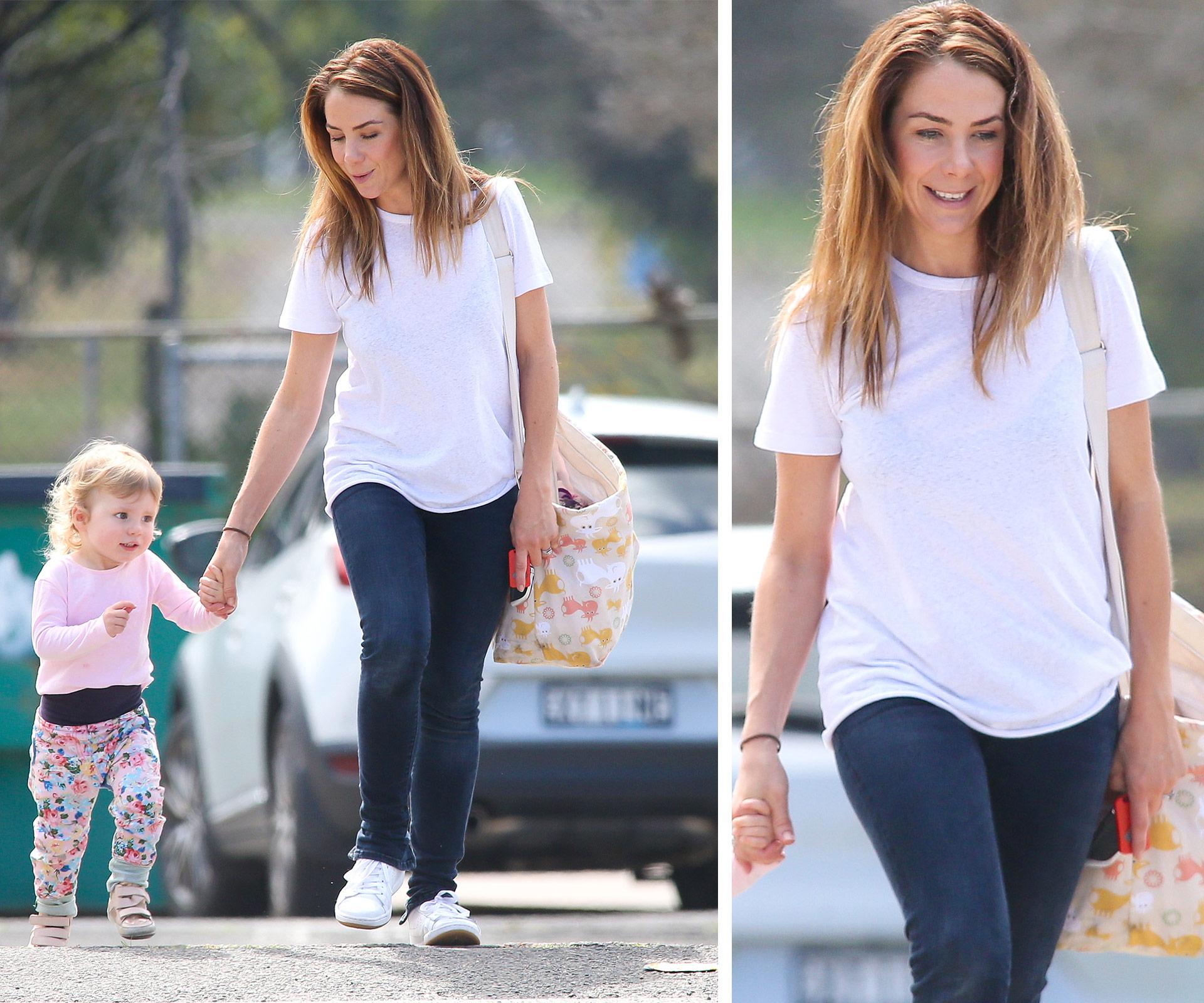 Kate Ritchie and daughter Mae's sweet day out