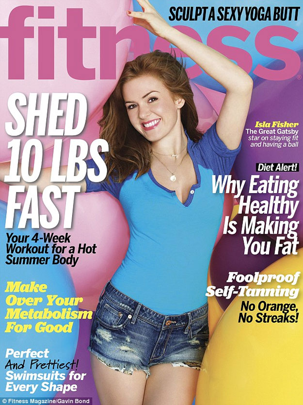 Isla Fisher: "I'll never have a flat stomach again"