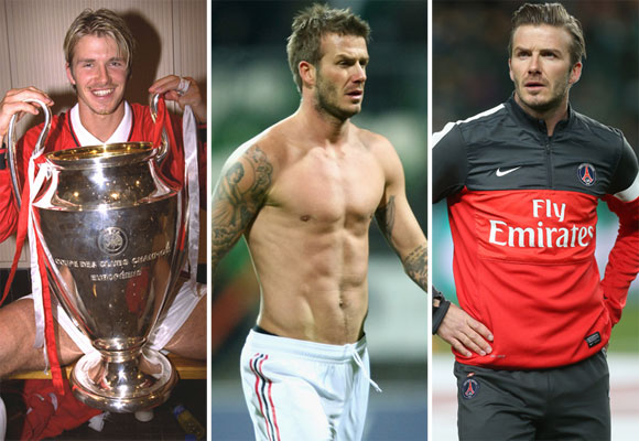 David Beckham's brilliant career in pictures