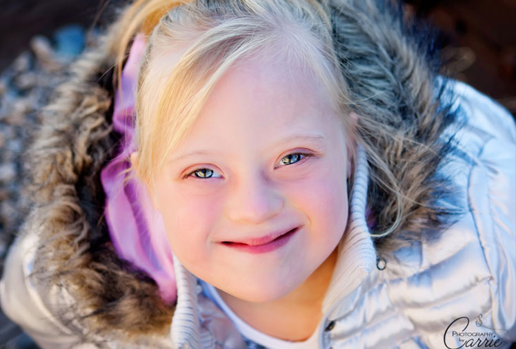 Seb White signed as youngest Down Syndrome model