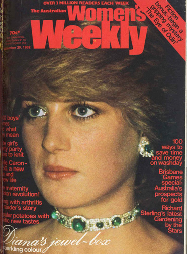 Retro Australian Women's Weekly covers