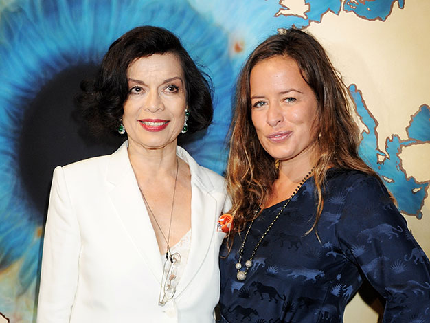 Mick Jagger's daughters in glamorous shoot