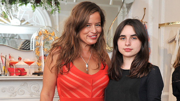 Jade Jagger and daughter Assisi introduce their sons