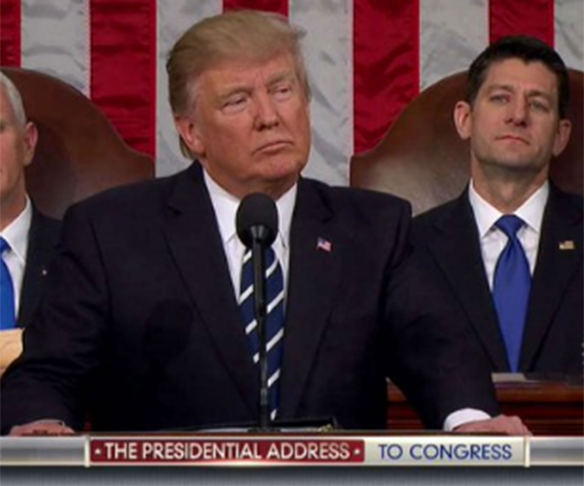 Donald Trump’s first Congressional Address propaganda