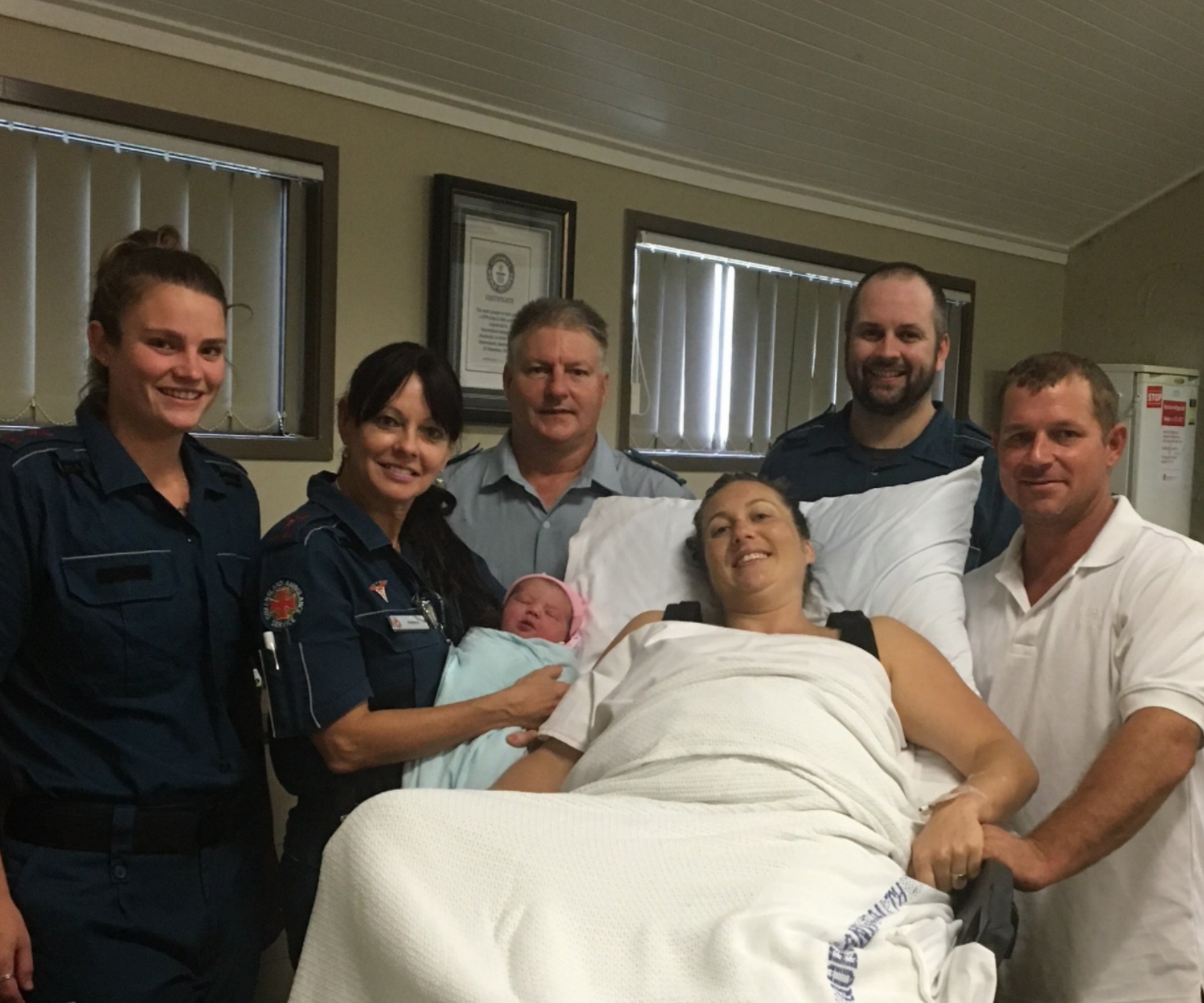 Cyclone Debbie: Baby delivered safe and dry amid storm