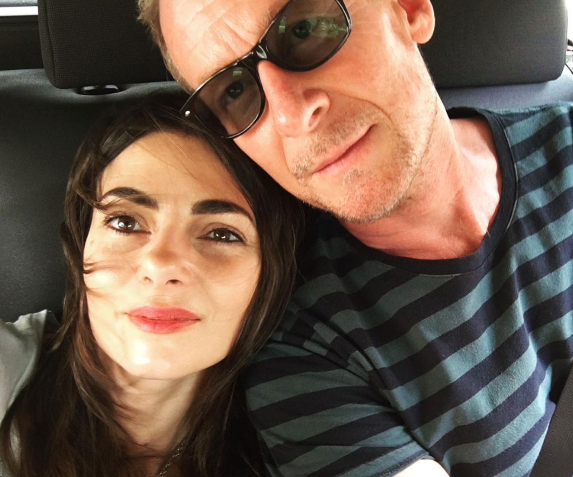 Richard Roxburgh and Silvia Colloca welcome a baby girl