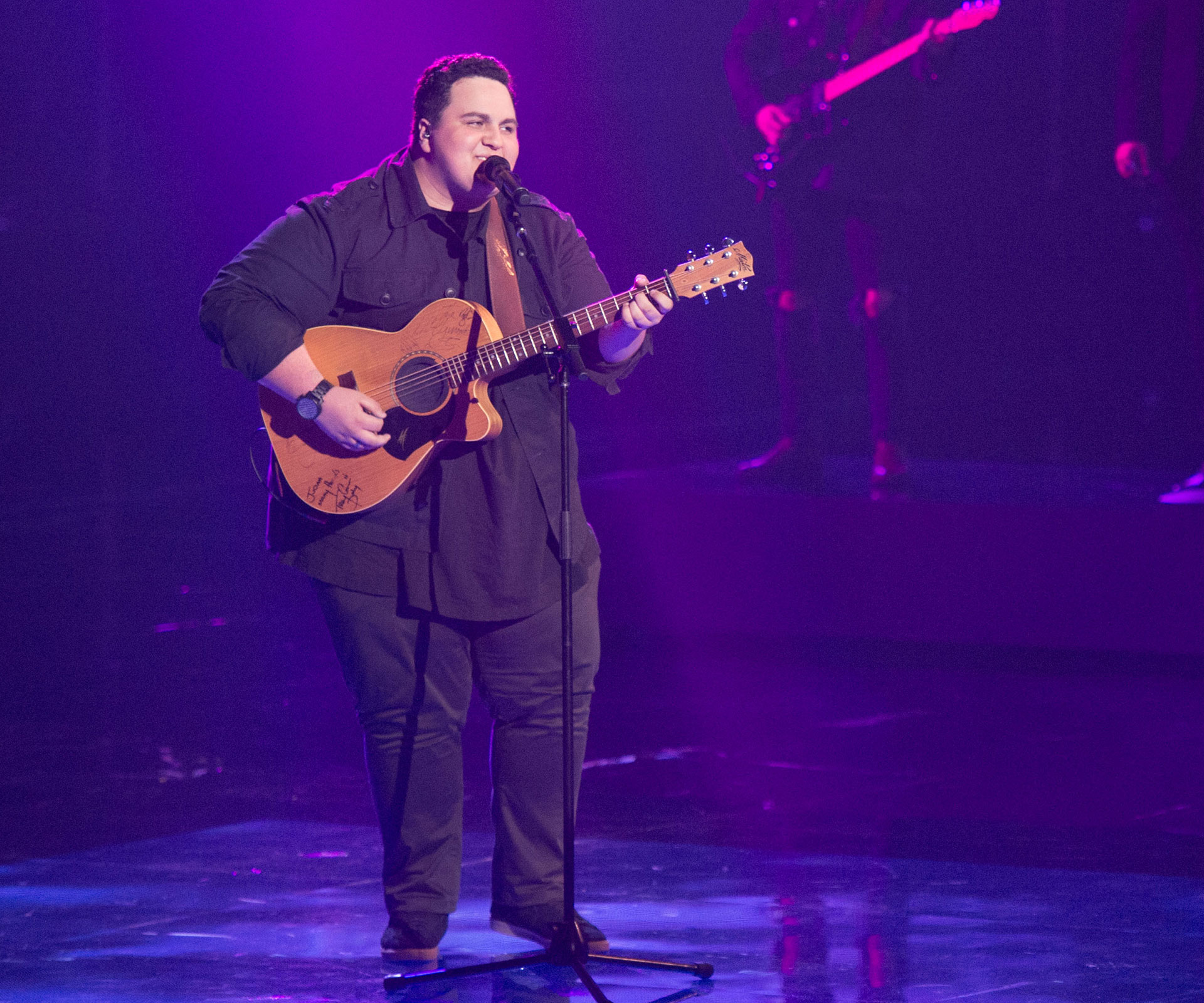 The Voice contestant Judah is feeling better than ever