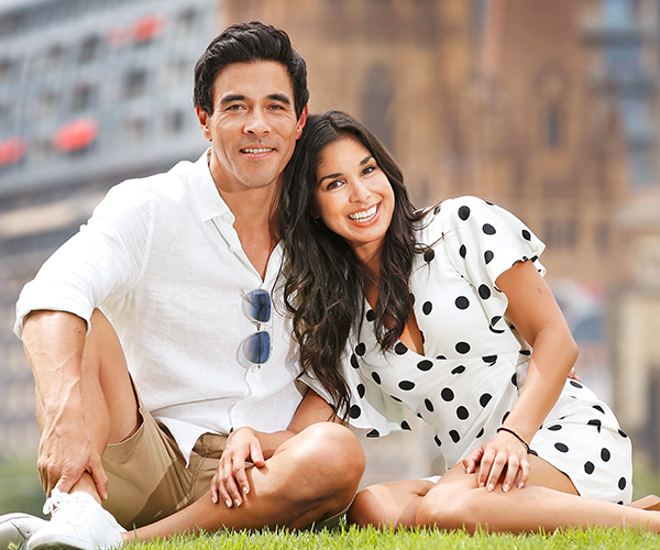 Home and Away's James Stewart and Sarah Roberts marry