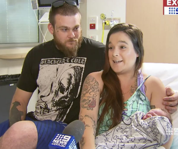 Perth woman mistakes labour pains for a burst appendix