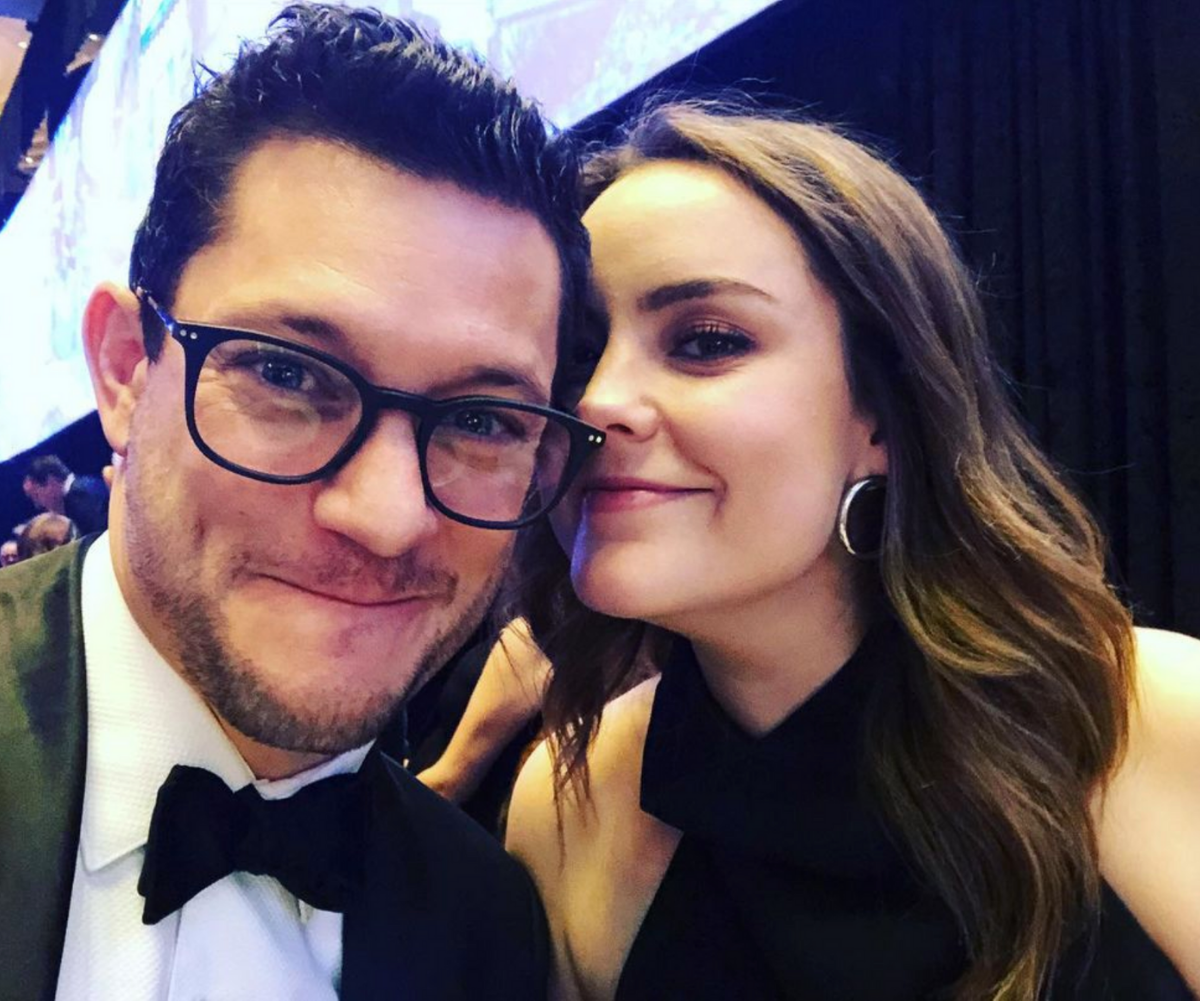 Rob Mills and wife to be Georgie Tunny's love story started with a ...