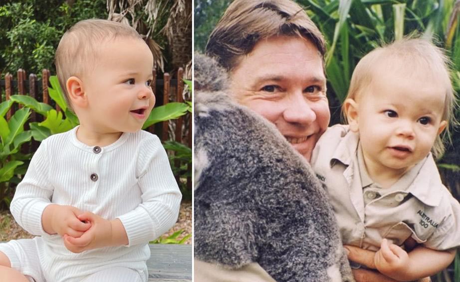 Bindi Irwin's daughter Grace takes her first steps on camera