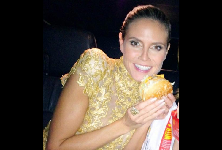 Celebrities doing 'normal' things