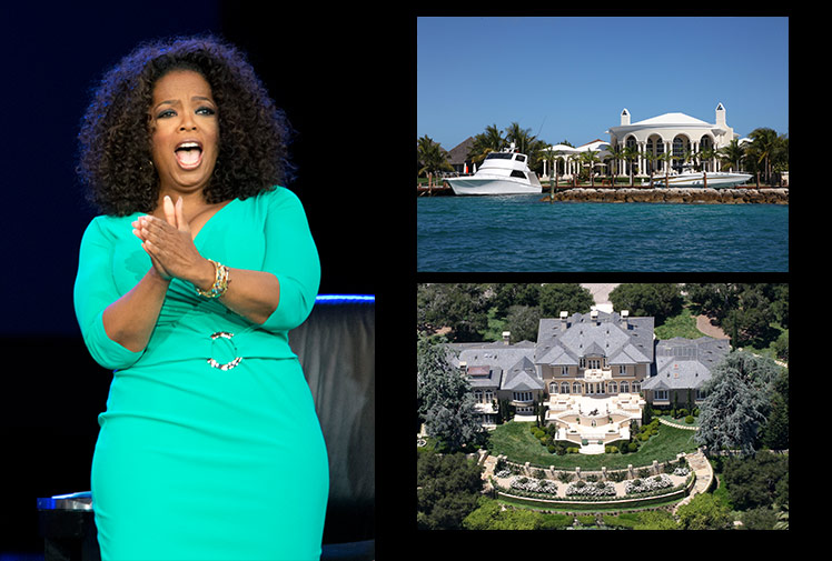 Oprah Winfrey's amazing houses