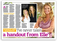 Mimi Macpherson exclusive: 'I've never taken a handout from Elle'