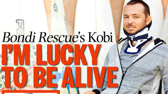 Bondi Rescue’s Kobi: I’m lucky to be alive
