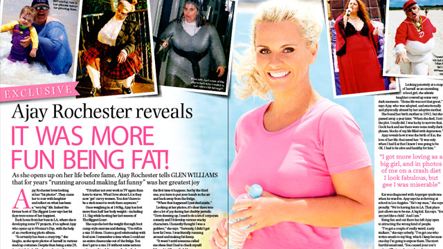 Ajay Rochester: It was more fun being fat