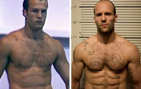 WATCH: Jason Statham dived in Commonwealth Games