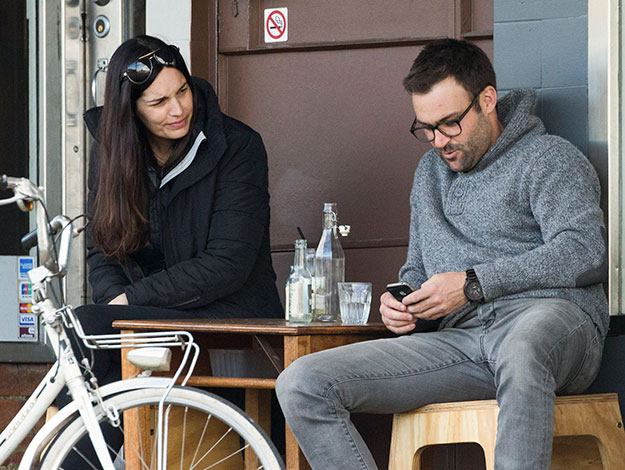 Matt Le Nevez: Doting Dad