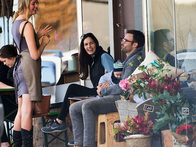 Matt Le Nevez: Doting Dad