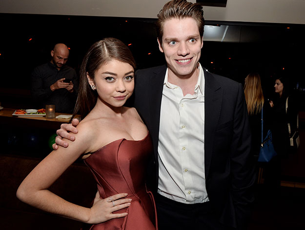 Sarah Hyland shows off her new man at Disneyland