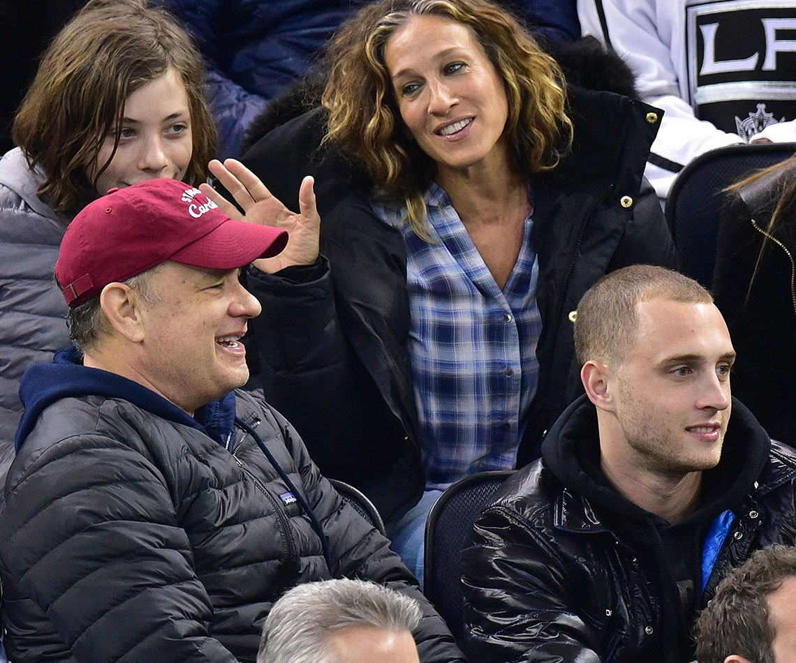 Sarah Jessica Parker death stares Tom Hanks