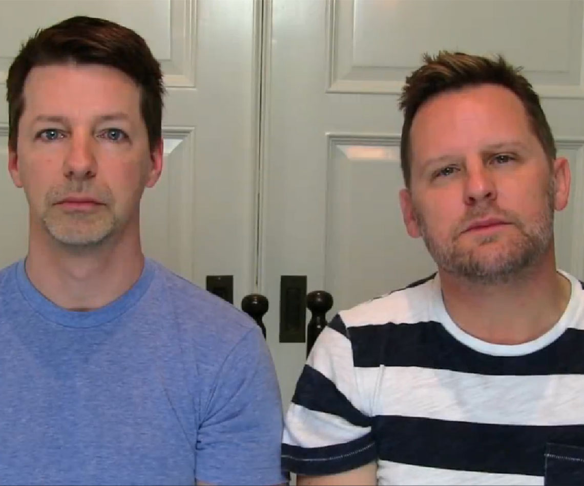 Sean Hayes and husband lip sync to Iggy Azalea | Now To Love