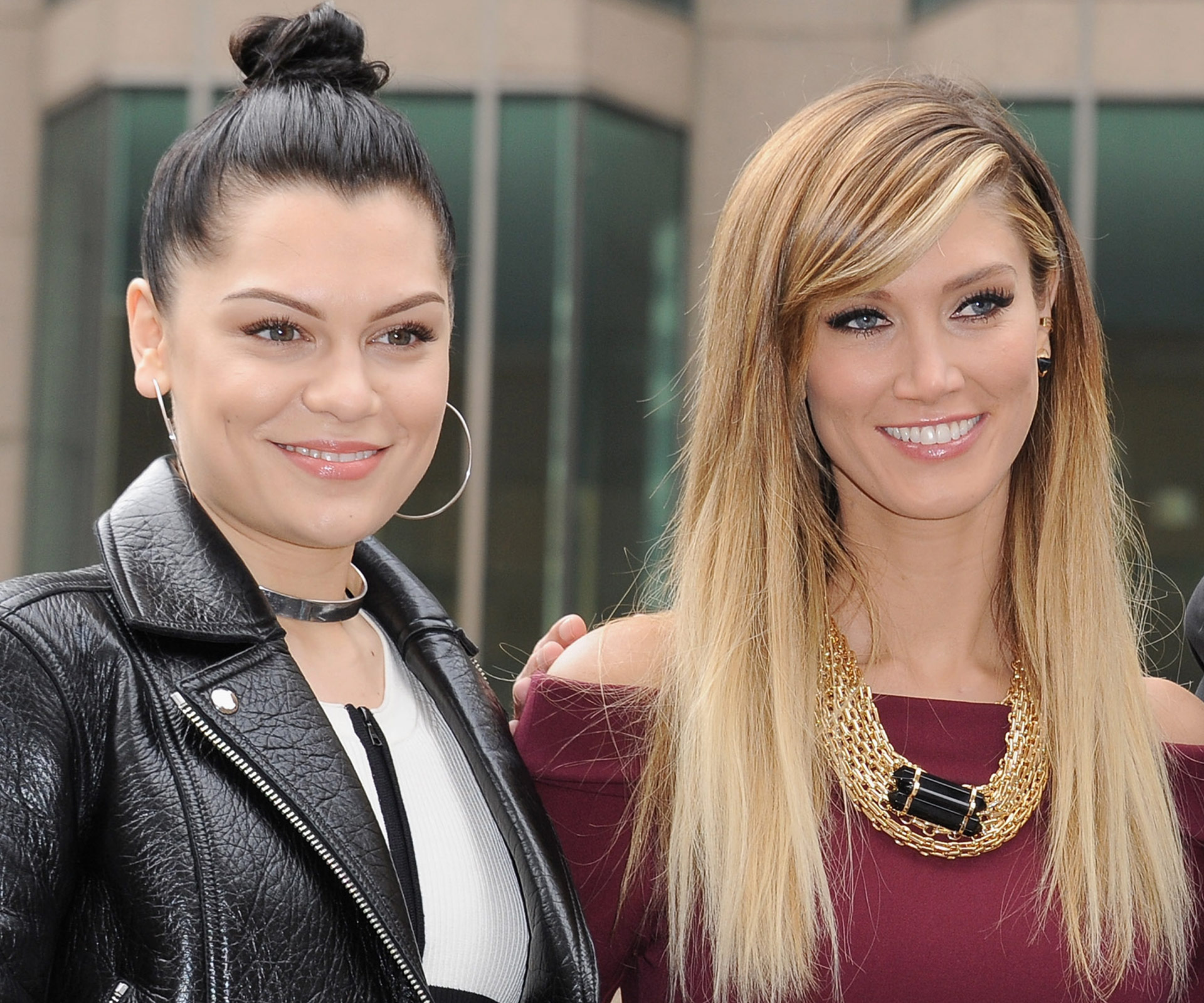 Jessie J and Delta Goodrem mend the rift