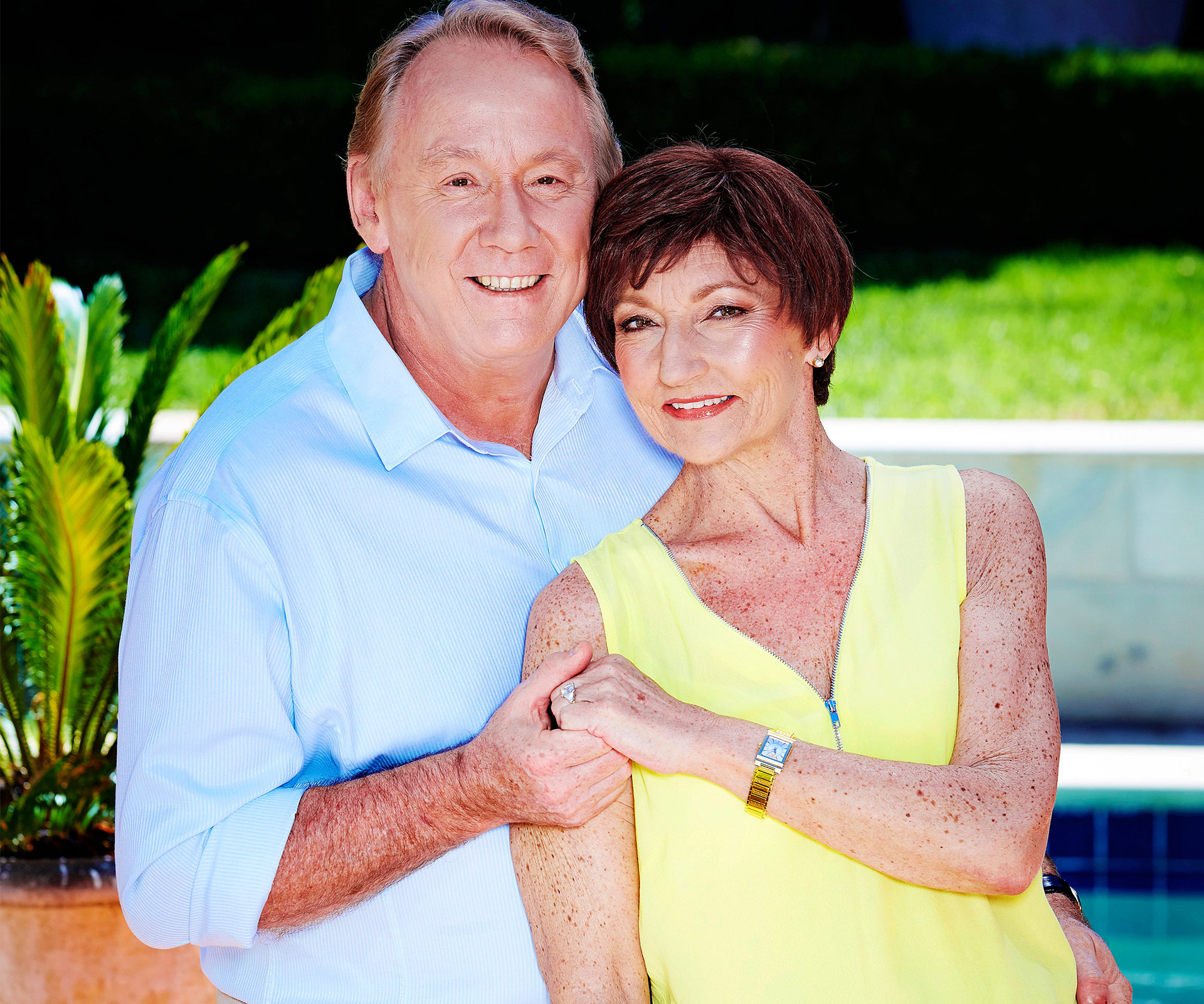 Newsreader Ron Wilson reveals his wife's cancer battle