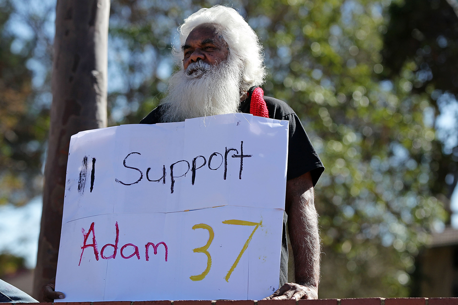 We stand with Adam: fans and celebrities rally behind Goodes