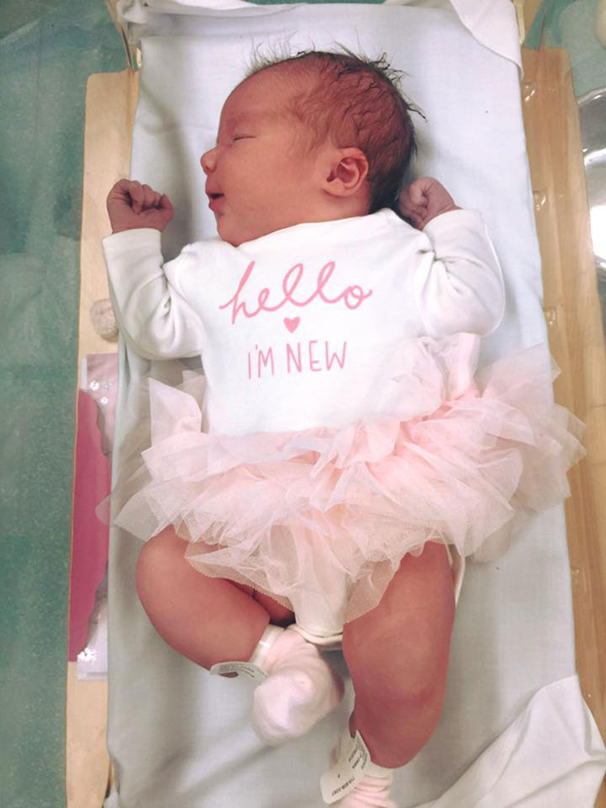 Newborn the size of 3-month-old after 45-minute labour