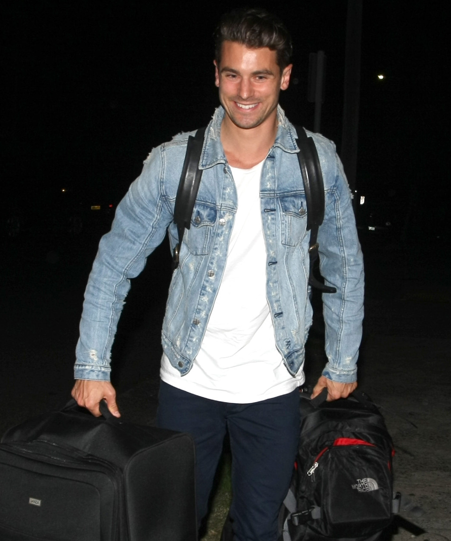 Matty J spotted smiling after Bachelor finale