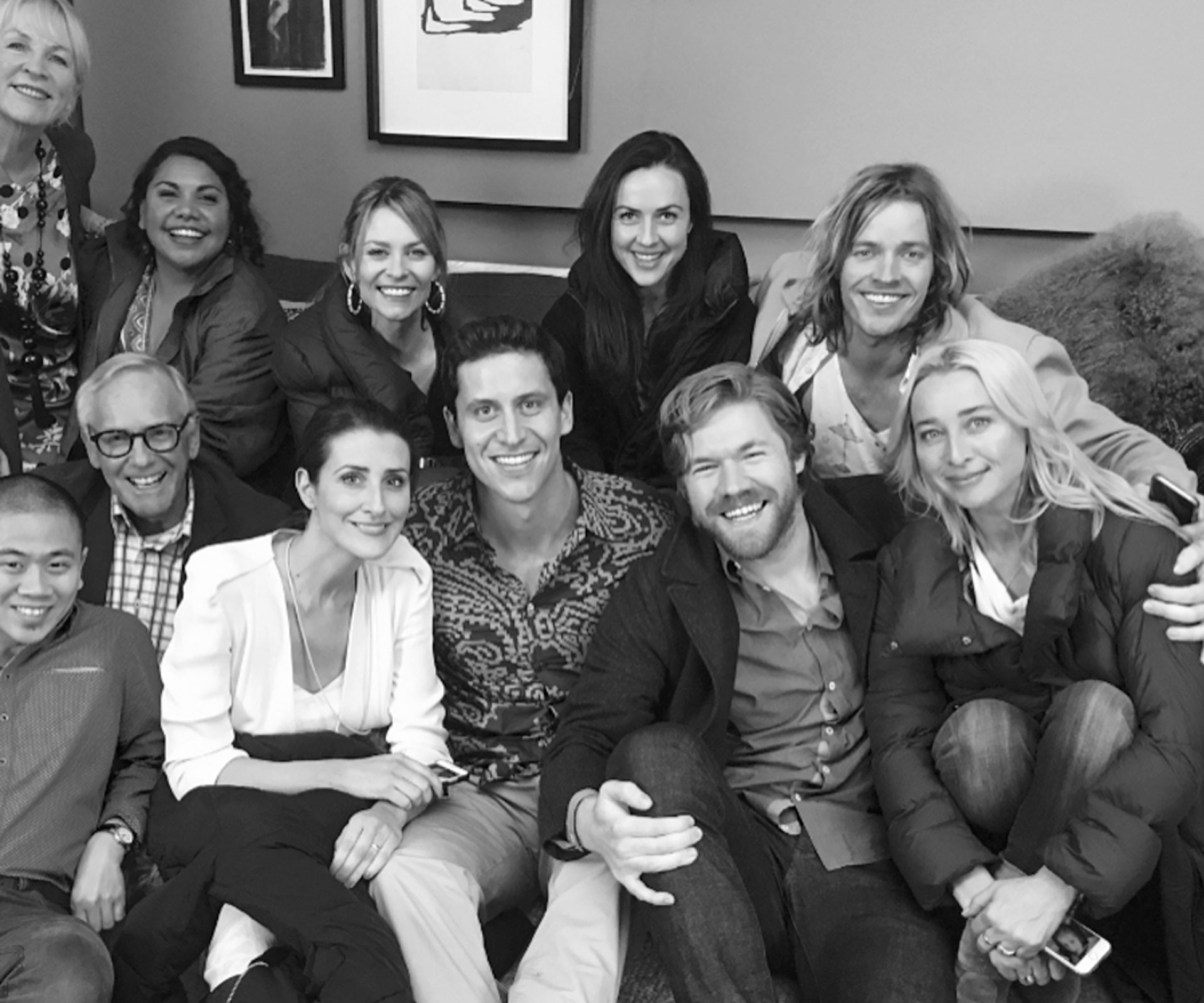 Head behind the scenes with the cast of Offspring