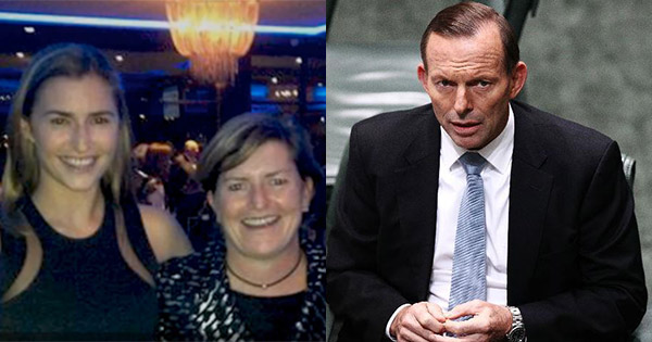 Tony Abbott's daughter Frances Abbott in 'Yes' campaign