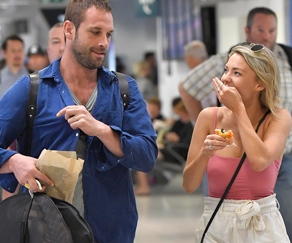 Sam Frost very close to Home And Away co-star Jake Ryan