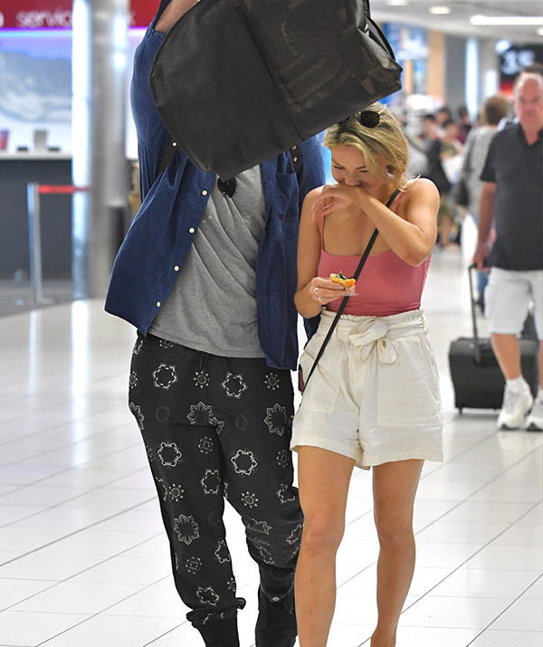 Sam Frost very close to Home And Away co-star Jake Ryan