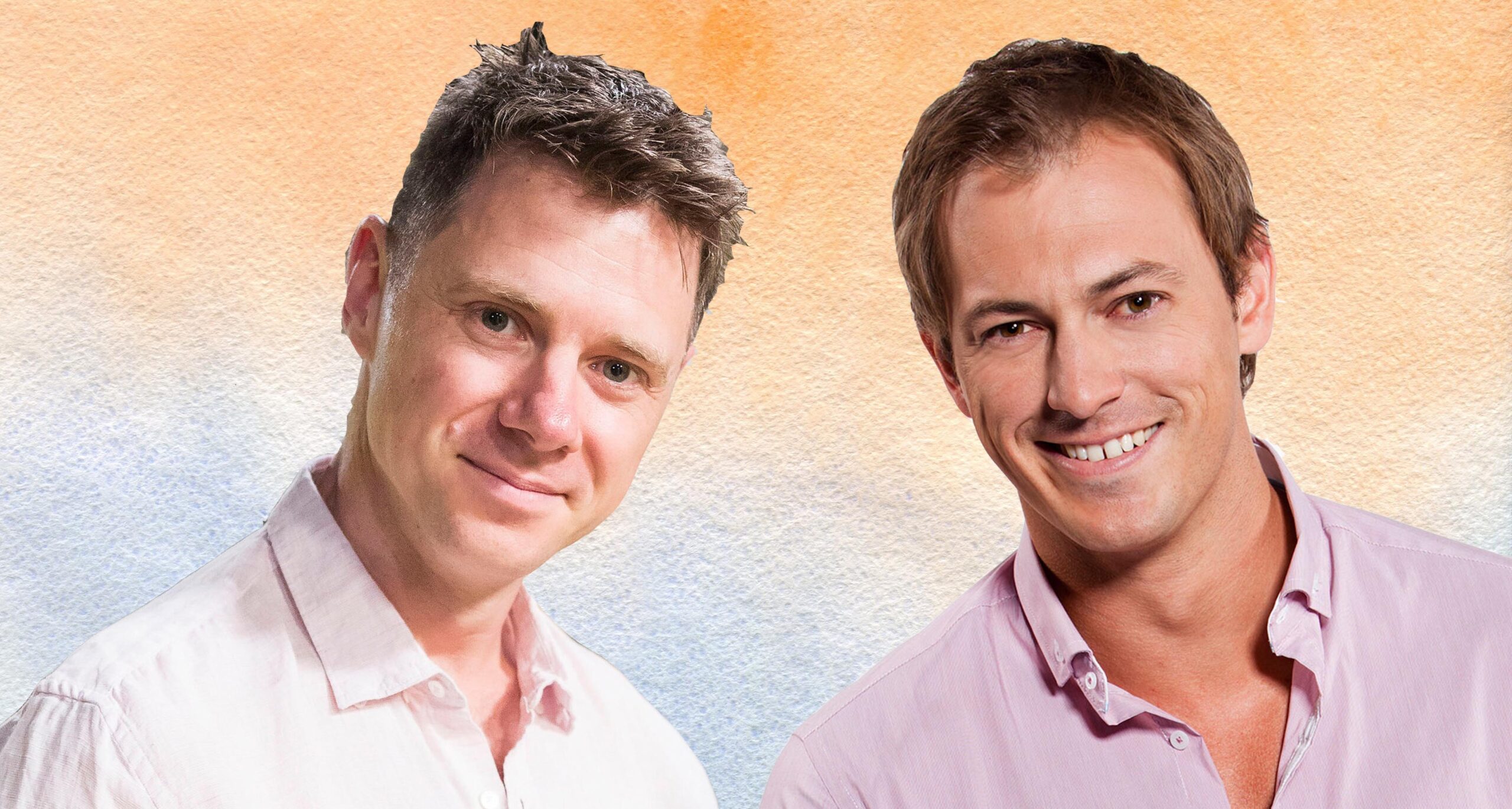 Andrew Bibby and Blair McDonough are making a Neighbours comeback