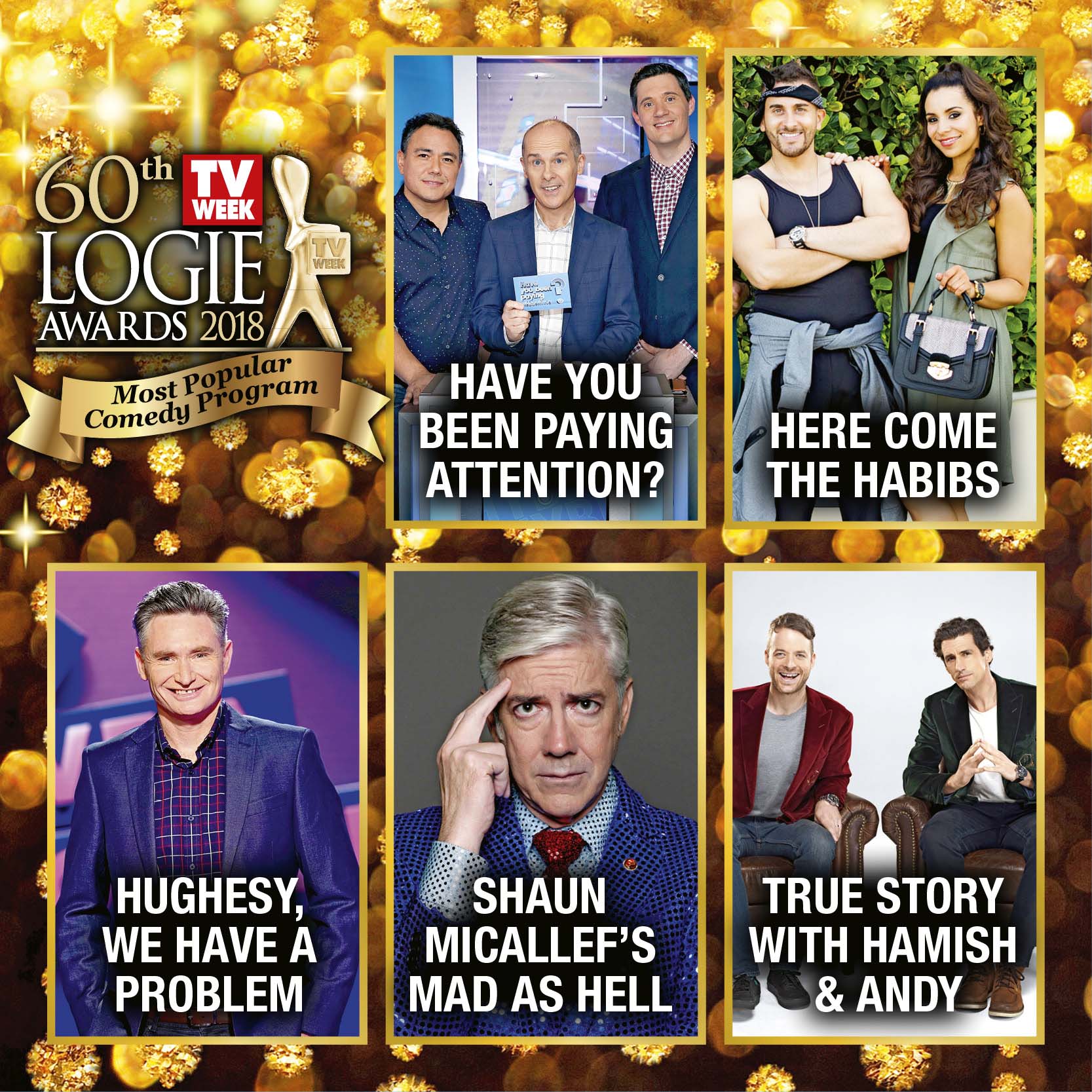 Logies Live Voting: All the nominees eligible for voting