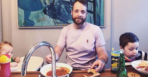 Famous dads celebrate Australian Father's Day