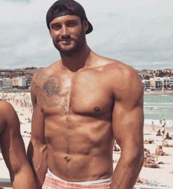 Bachelorette’s Charlie Newling reveals photo before body building
