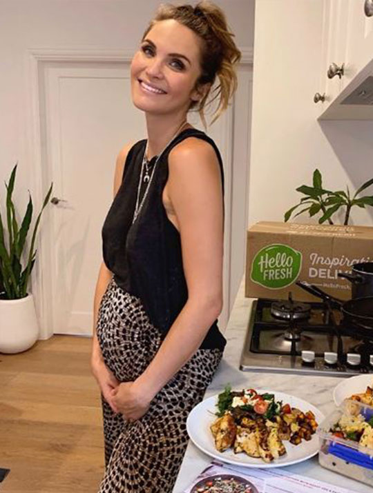 Laura Byrne's approach to pregnancy fitness
