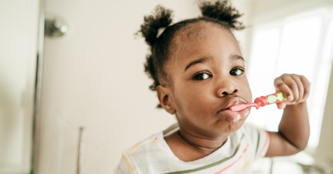 32 month toddler development:Toddler self care