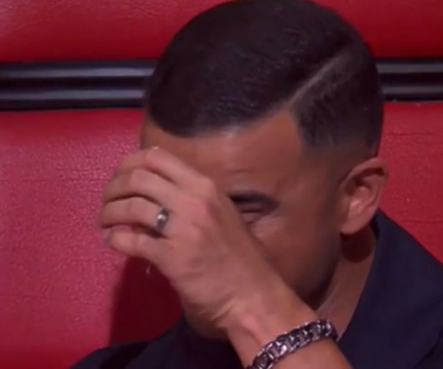 Guy Sebastian cries in emotional Voice episode